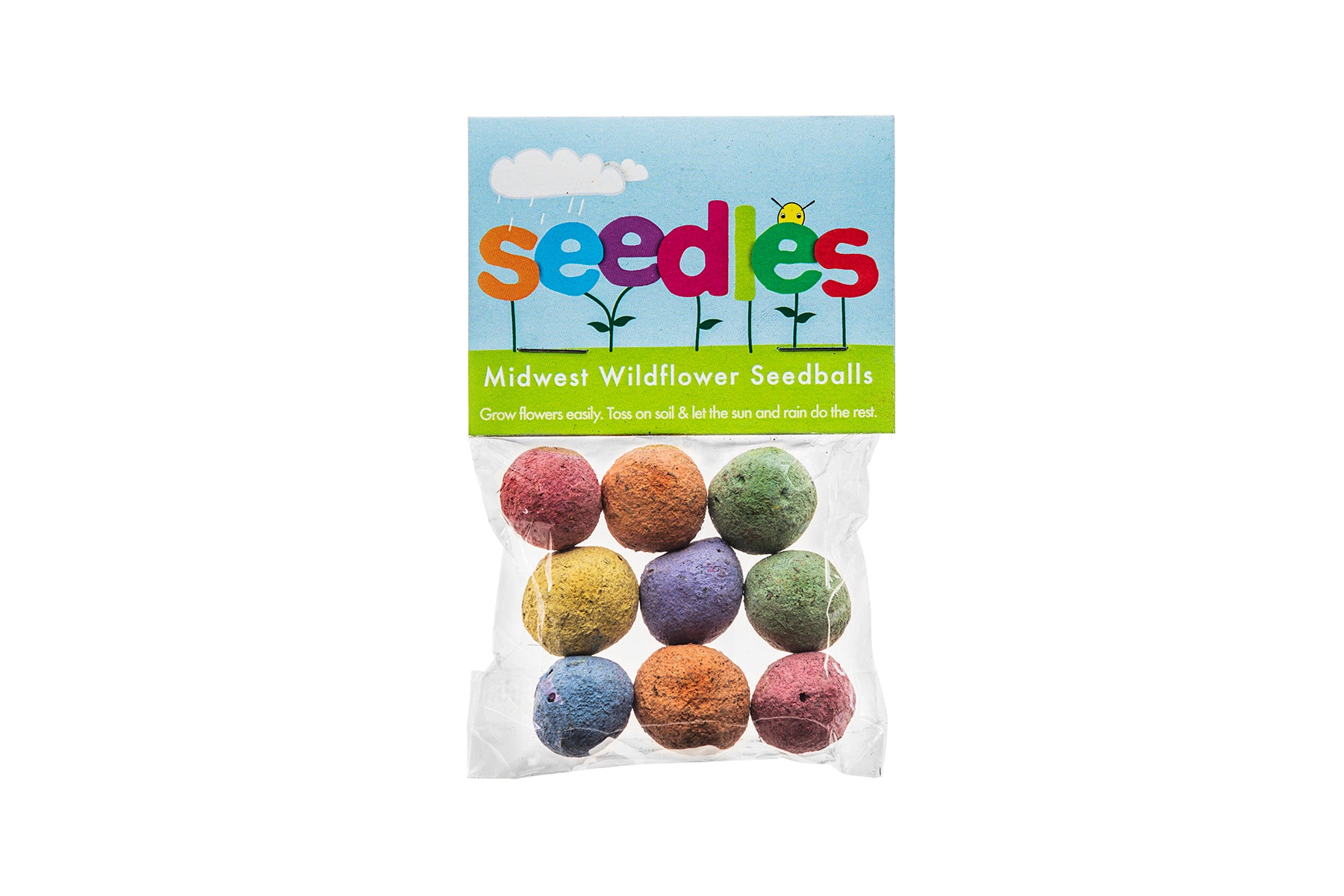 Grow Gorgeous Native U.S. Wildflowers with Seed Balls - Seedles